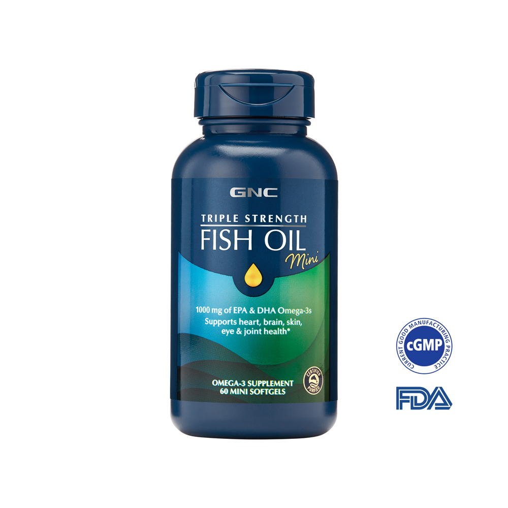 GNC健安喜 三倍魚油迷你軟膠囊 | POPO筆記