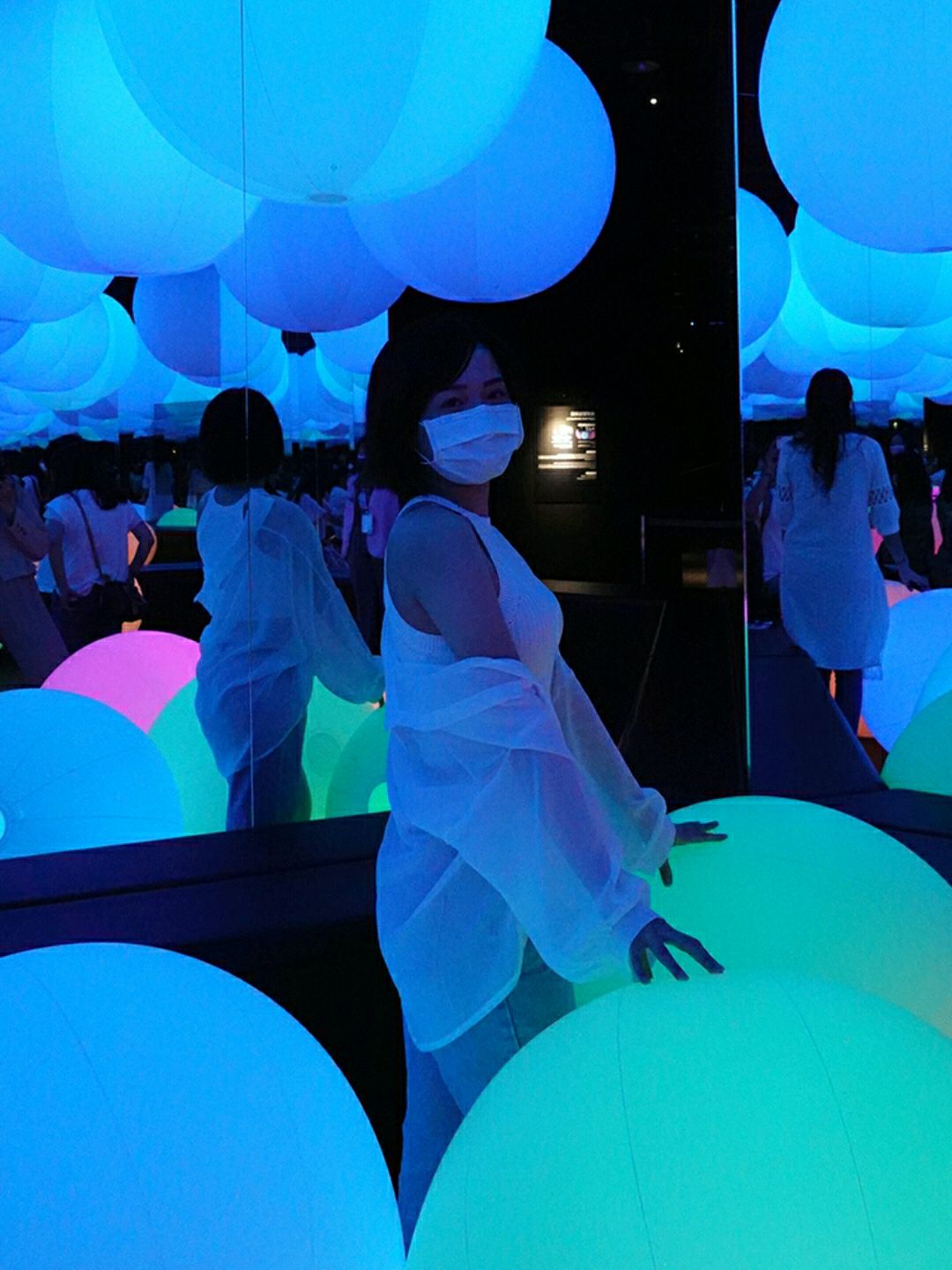 TeamLab未來遊樂園🌺｜光球管弦樂團 ｜ POPO筆記