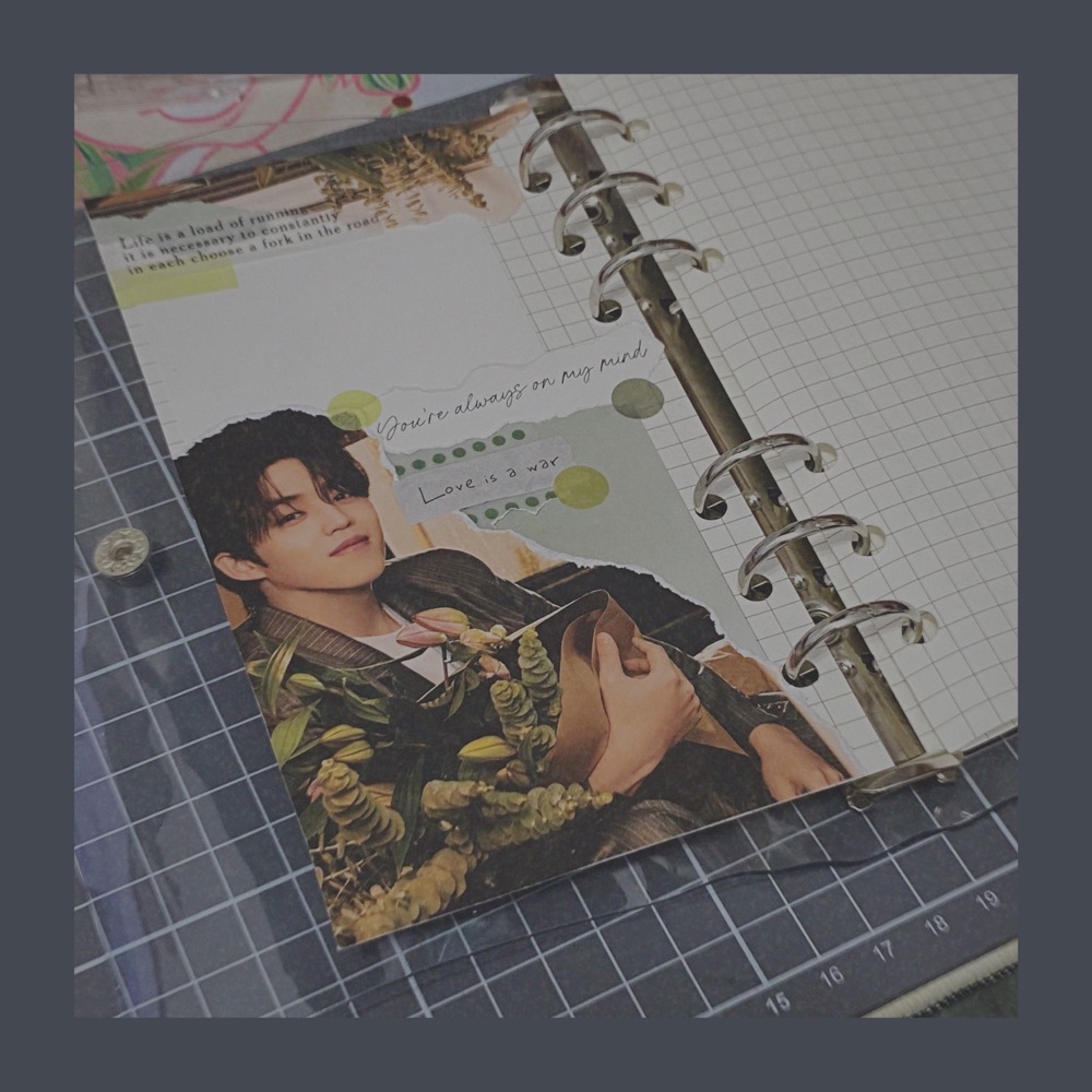 [SVT]拼貼手帳 ｜ POPO筆記