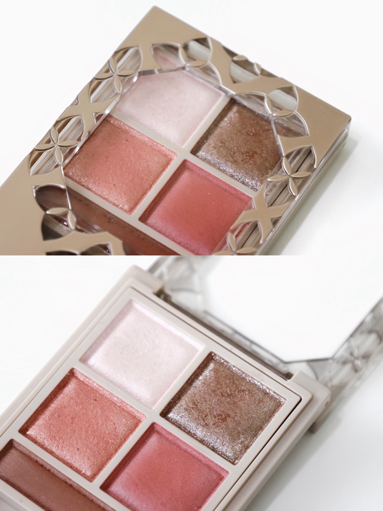 日系話題新品 VISEE透明感四色眼影 ｜ POPO筆記