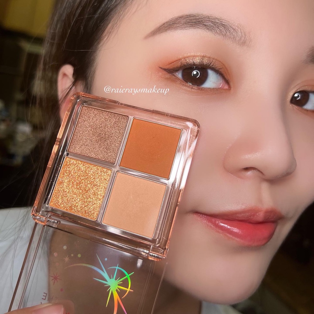 1028銀河系限量四色眼影彩盤 璀璨 ｜ POPO筆記