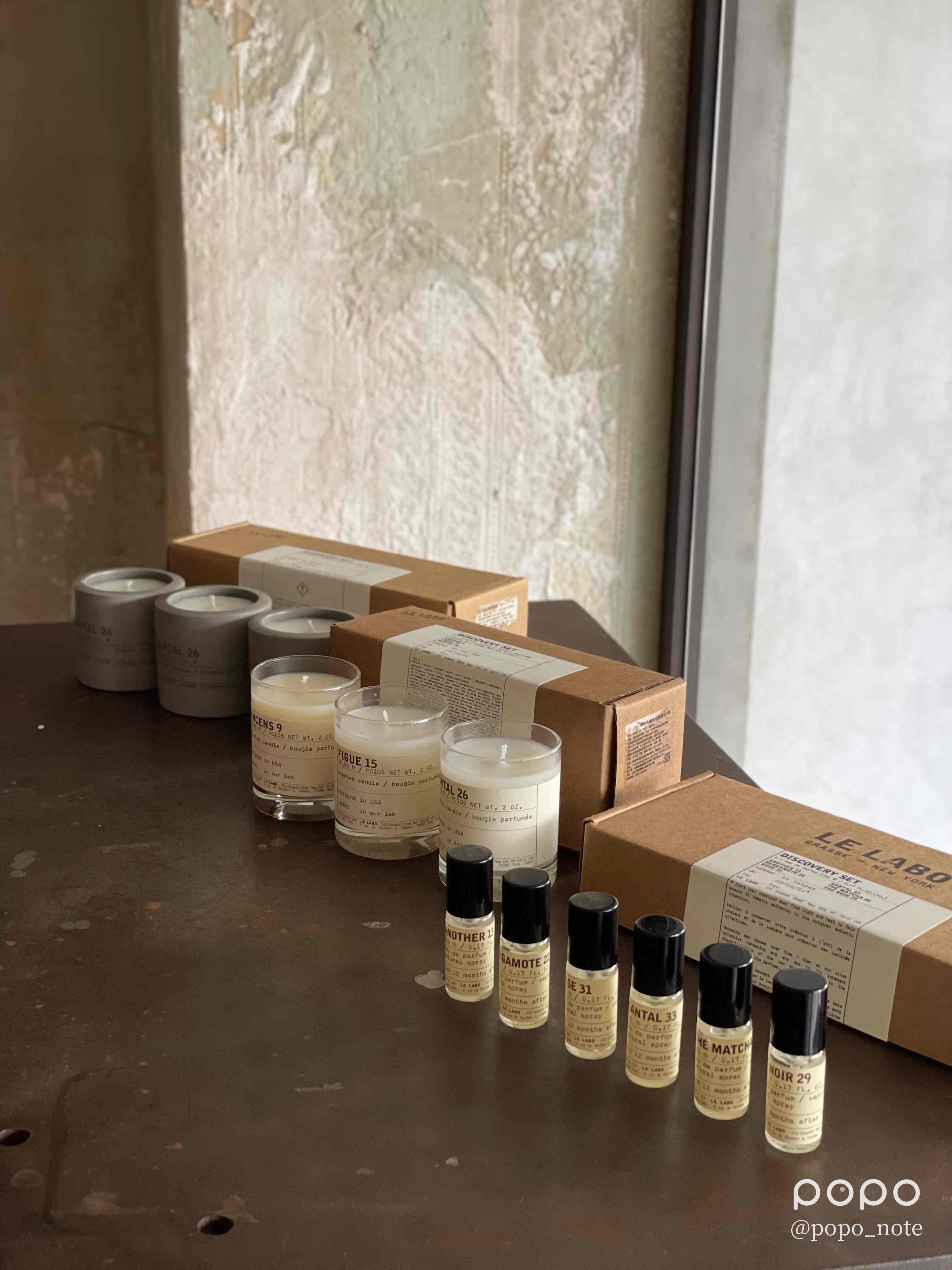 LE LABO祭出年末交換禮物首選，必收藏經典淡香精、迷你水泥燭杯蠟燭套裝，讓你一次擁有！ ｜ POPO筆記