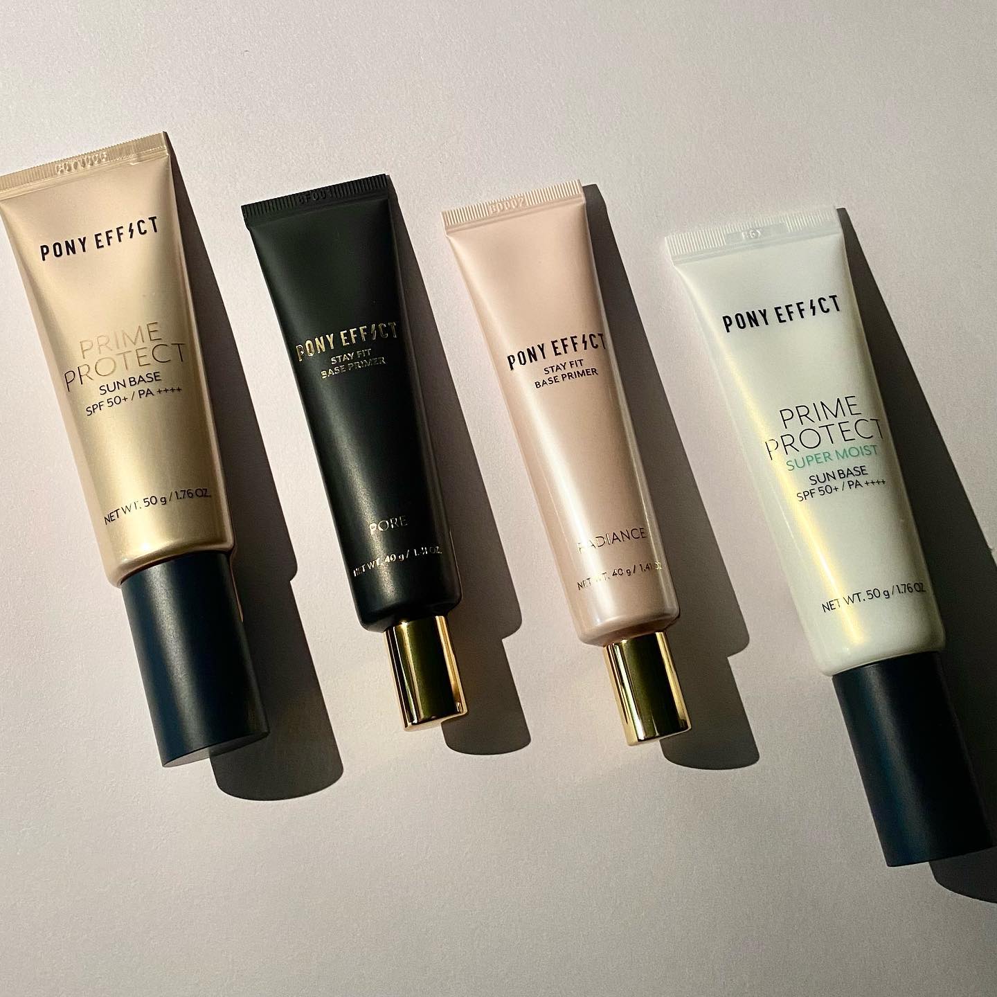PONY EFFECT 4款妝前乳分享 ｜ POPO筆記