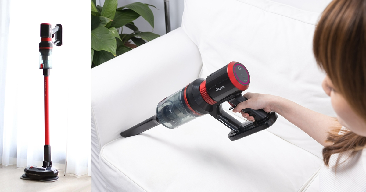 日韓熱銷百萬台絕美吸塵器！Dibea X9 濕拖兩用吸塵、拋光一次完成，開啟完美生活！ ｜ POPO筆記