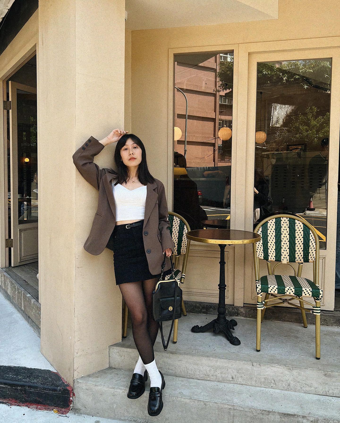 巴黎街頭甜美穿搭OOTD ｜ POPO筆記