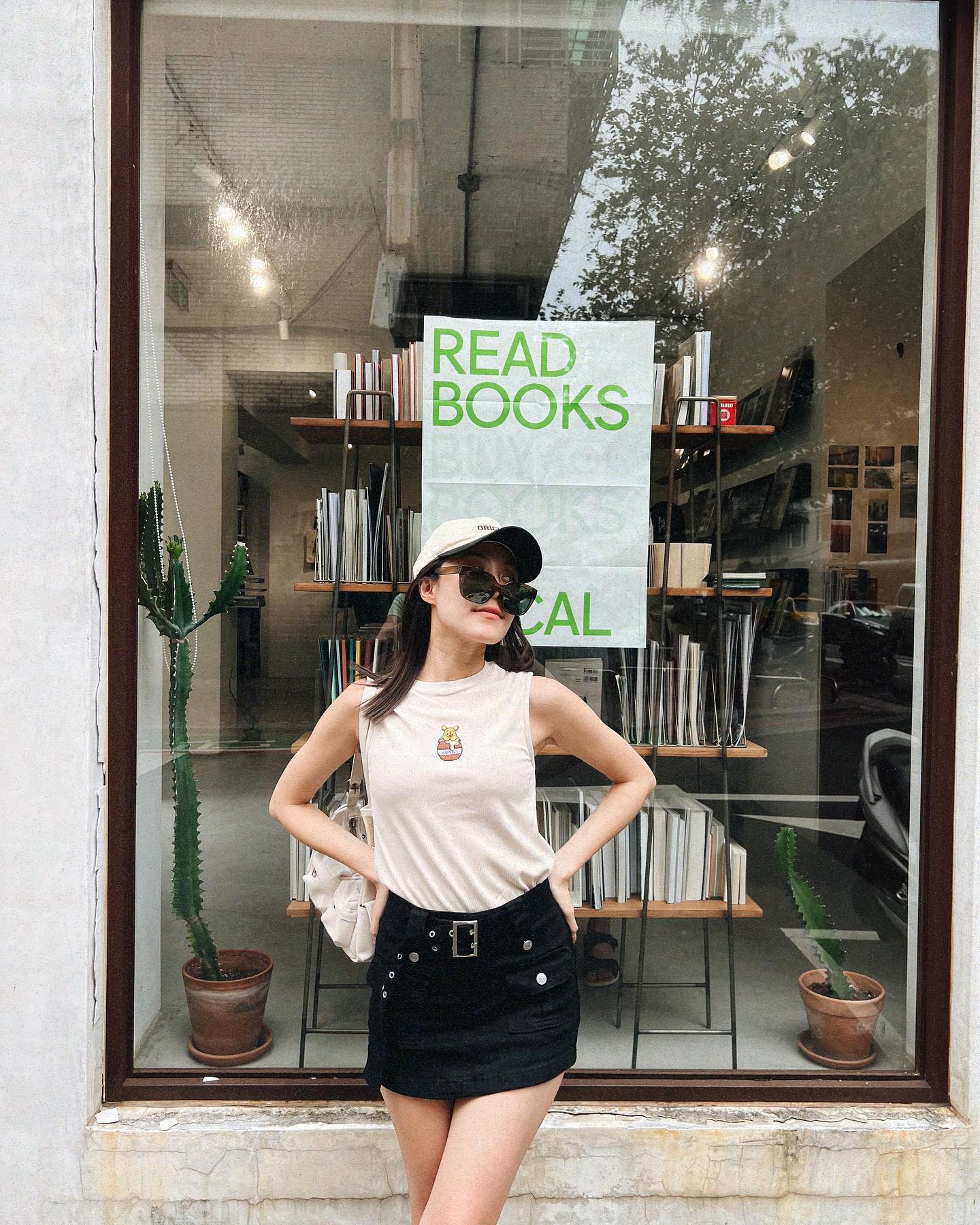 美市復古學院風女孩穿搭OOTD ｜ POPO筆記