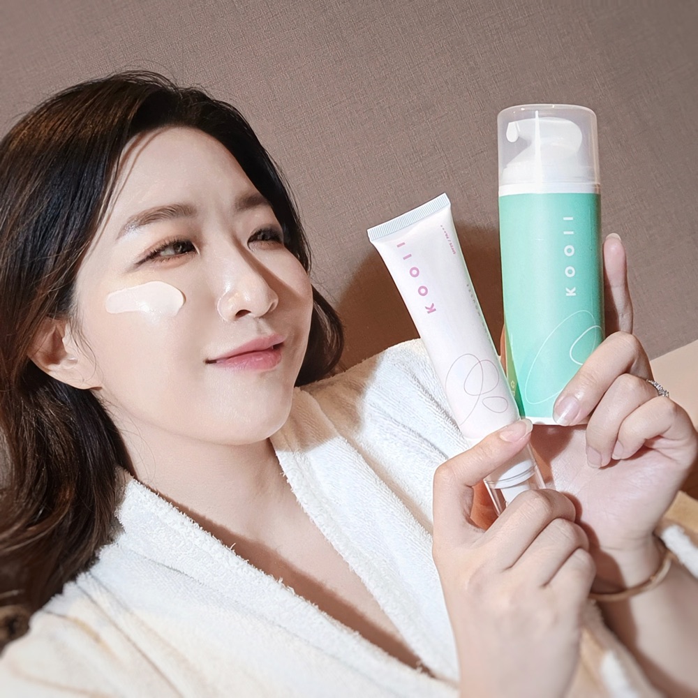 KOOII的「極簡保養入門組」！ 「輕顏潔面露」與「可以發光妝感慕斯」組合，一次滿足我的所有需求 ️ ｜ POPO筆記