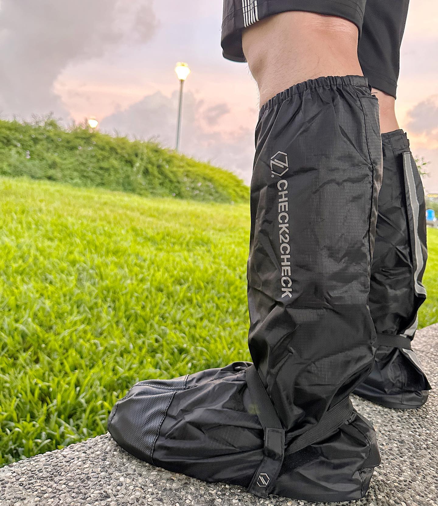 雨季必備神器【CHECK2CHECK】C2C極鋒系列 升級超速防水雨鞋套，穿越雨天，超速防水，極鋒雨鞋套，舒適輕盈 ｜ POPO筆記