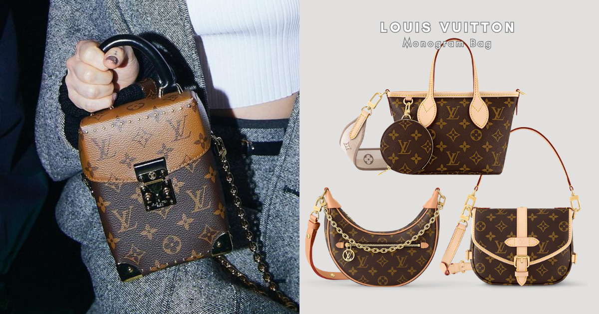 2023下半LV老花包新清單Top7！縮小版托特包、月牙包...太妍同款盒子包賣到缺貨！ ｜ POPO筆記