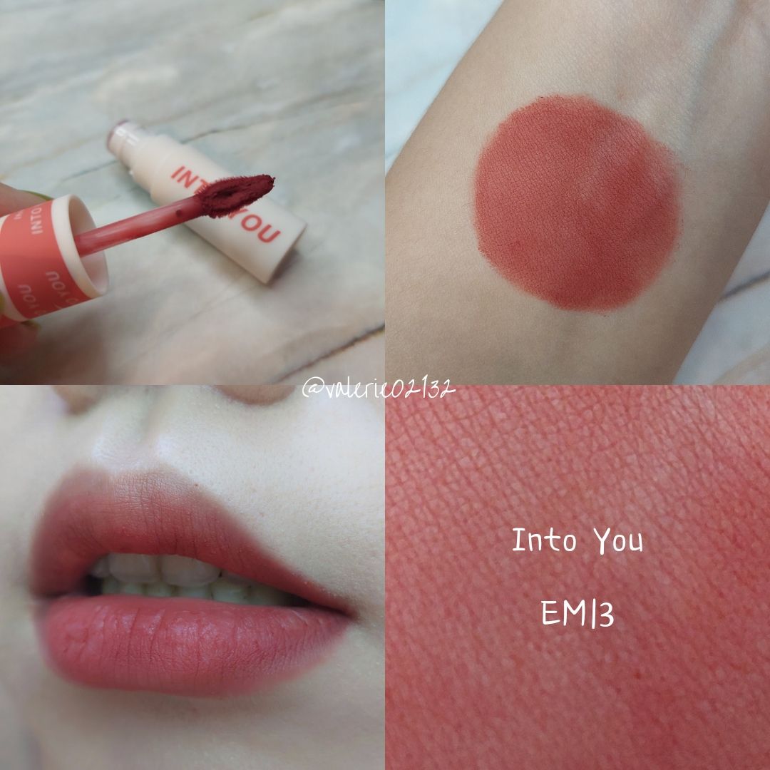 Into You 女主角致霧唇頰兩用唇泥 #EM13 ｜ POPO筆記