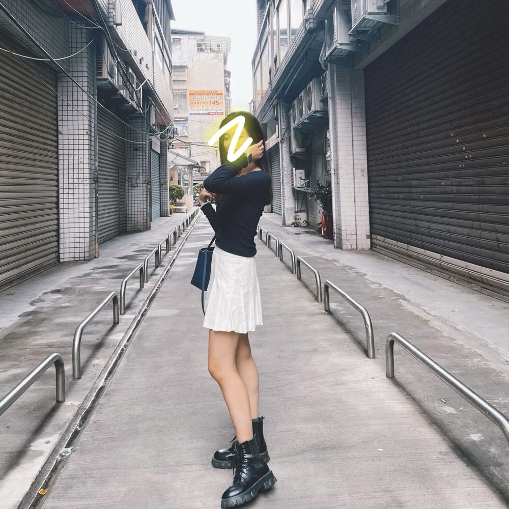 黑白配OOTD ｜ POPO筆記