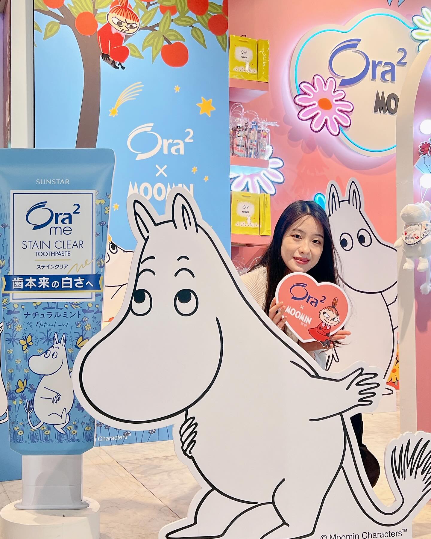 Ora2 x Moomin 限量聯名快閃活動 ｜ POPO筆記