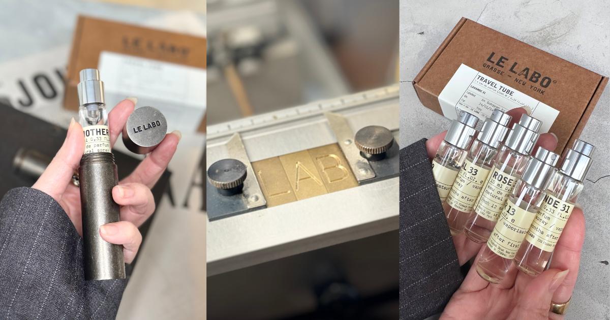 Le Labo高調推出「復古仿舊旅行用香水殼」鐫刻字母專屬瓶身＋5款經典淡香精補充組，旅途中也能獲得滿滿的儀式感！ ｜ POPO筆記