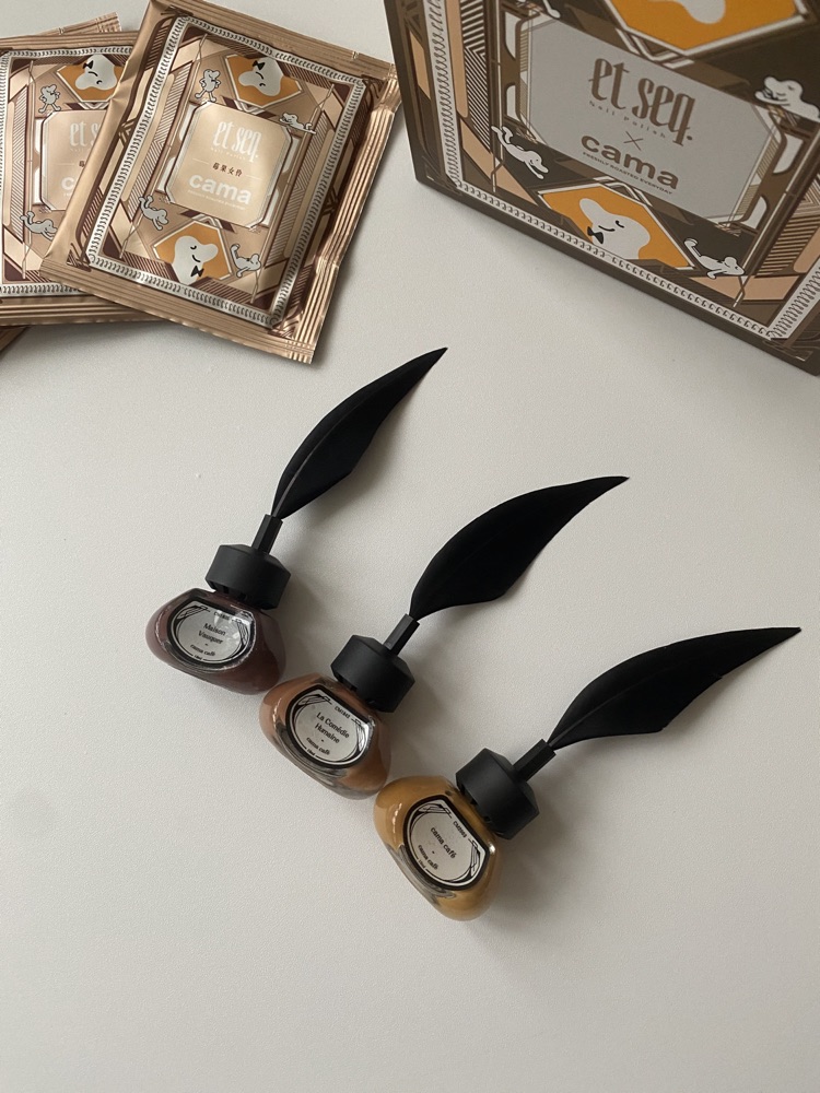 et seq. x cama café 咖啡濾掛包（莓果女伶）指彩禮盒開箱 ｜ POPO筆記