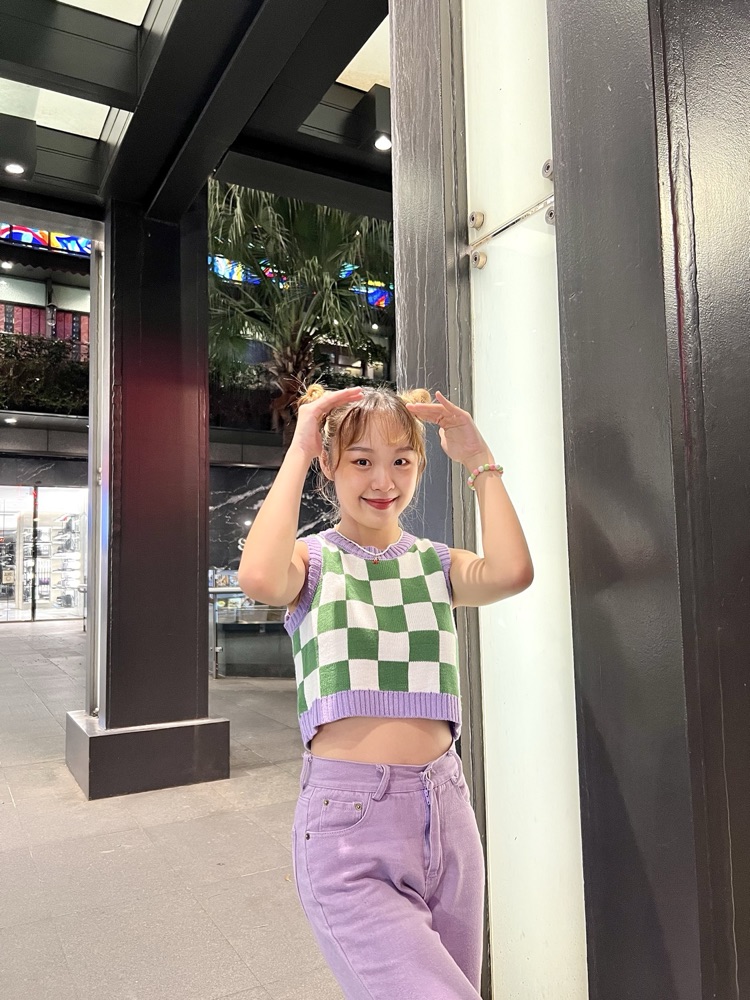 格子OOTD ｜ POPO筆記