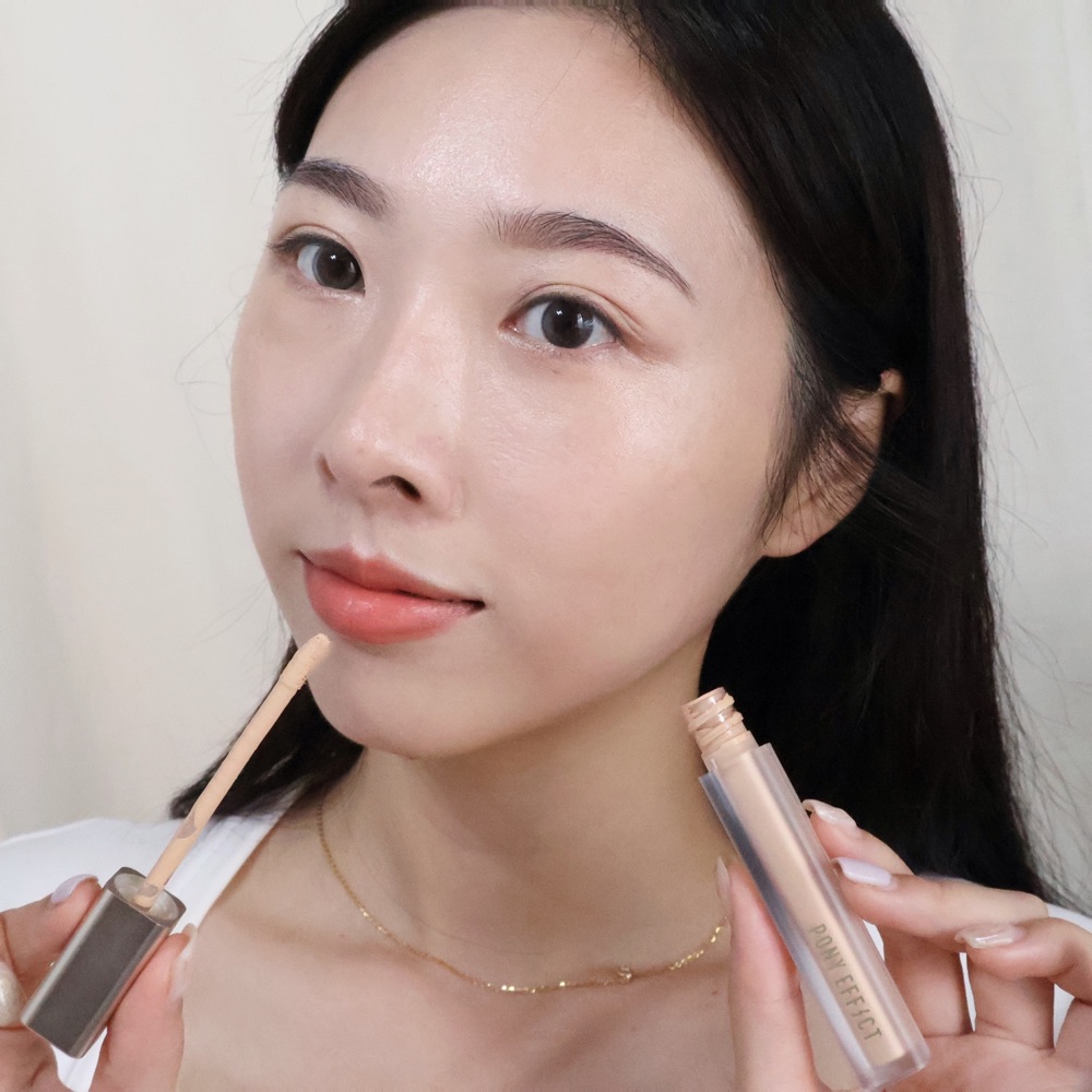 辣個女孩好會遮😍新手也能掌握的遮瑕方法｜PONY EFFECT 持久無瑕遮瑕蜜 ｜ POPO筆記