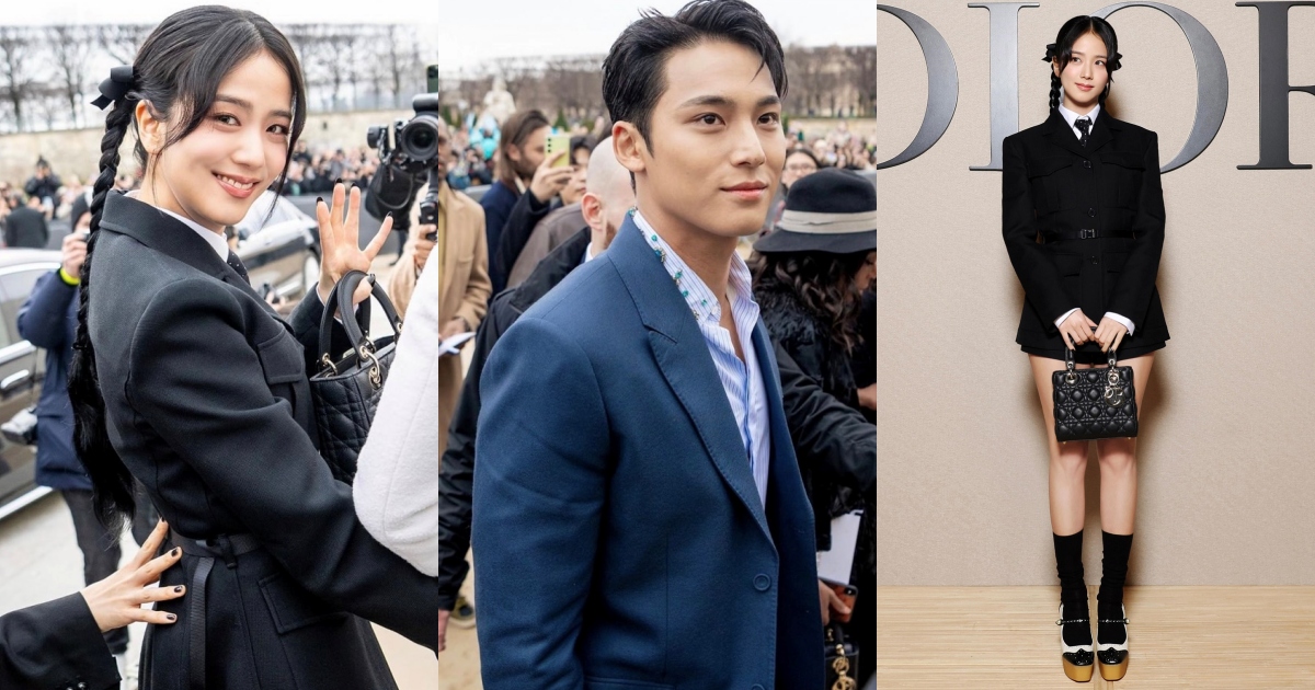 Dior大秀太精彩！人間迪奧JISOO綁雙辮大露美腿、金珉奎霸總現身一度癱瘓秀場！ ｜ POPO筆記