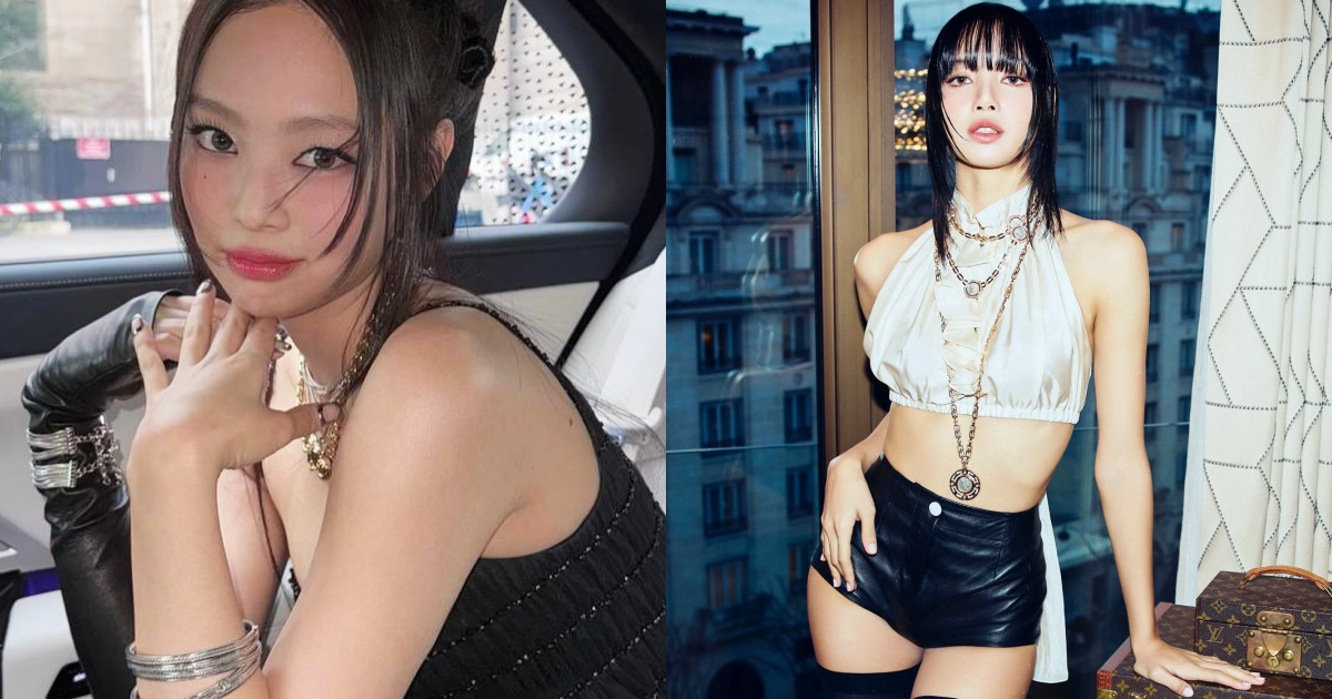 BLACKPINK四公主「時裝週」輾壓全場！Jennie性感露胸、Lisa辣腿現身LV大秀！ ｜ POPO筆記