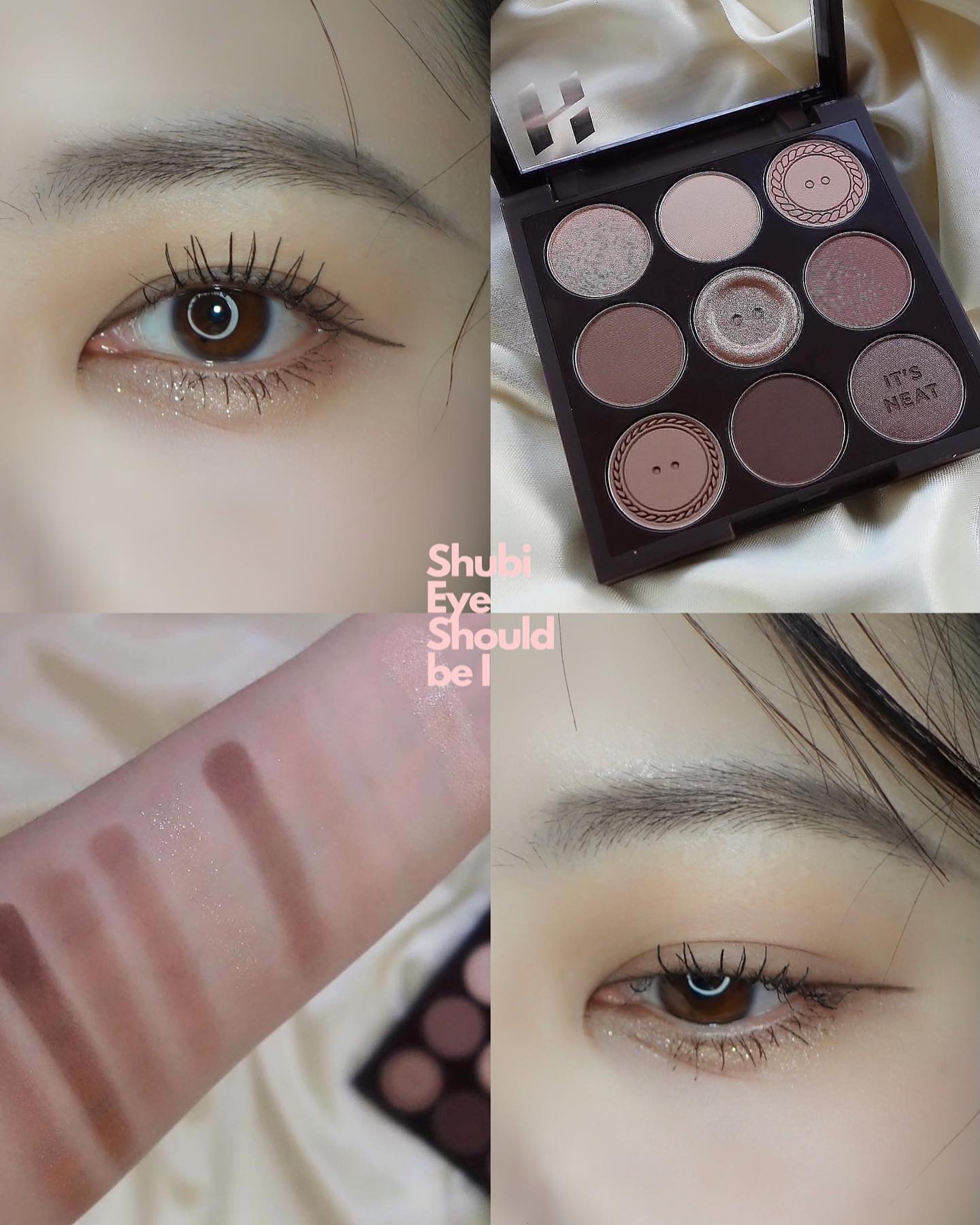 #HOLIKAHOLIKA My Fave Mood Eye Palette 06 #BUTTONUP ｜ POPO筆記