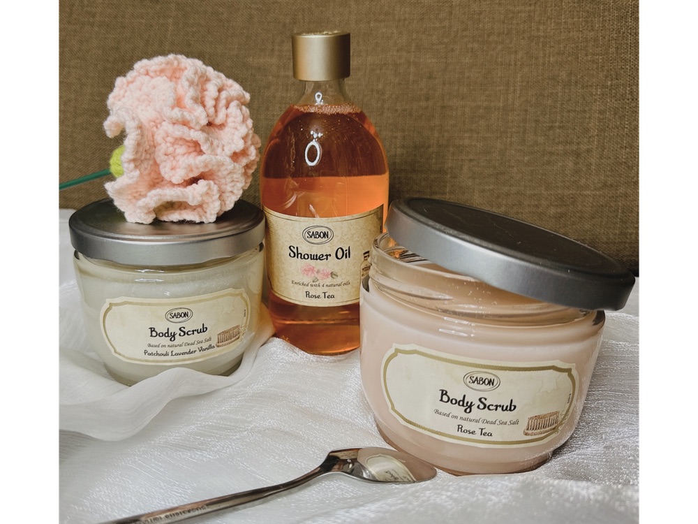 5/6開團前導 sabon磨砂膏 沐浴油 素顏蜜粉💕 ｜ POPO筆記