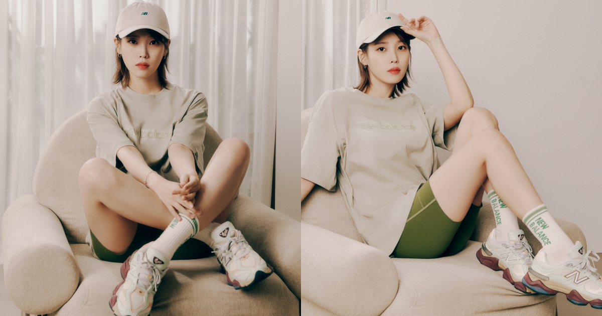 IU穿這樣好可愛！必買同款New Balance 9060+單車褲，一秒變漫畫鉛筆腿！ ｜ POPO筆記