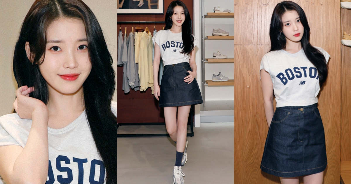IU這腿太誇張了！「寶寶小臉+漫畫腿」真的存在！同款NB球鞋、上衣台灣也有！ ｜ POPO筆記