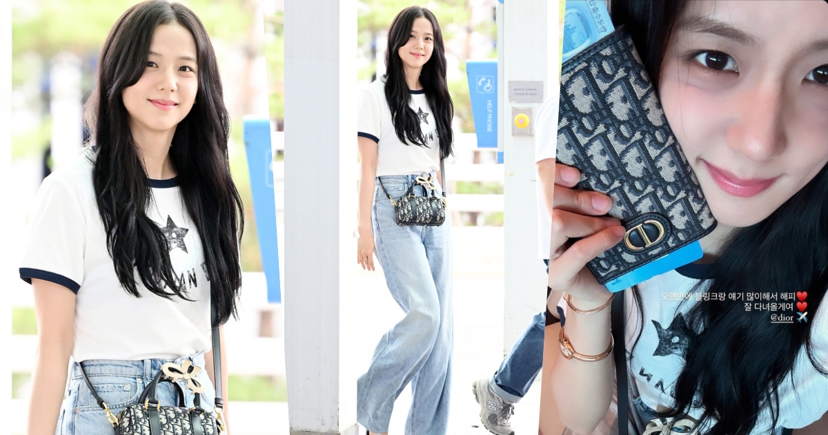 Jisoo也出差去囉！幼態臉＋完美腰臀比飛巴黎Dior大秀，網驚：根本女大生吧！ ｜ POPO筆記