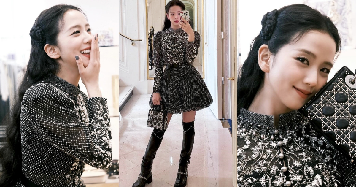 JISOO狂發18張照片「Dior公主看秀日記」不科學美顏、女爵造型征服巴黎！ ｜ POPO筆記