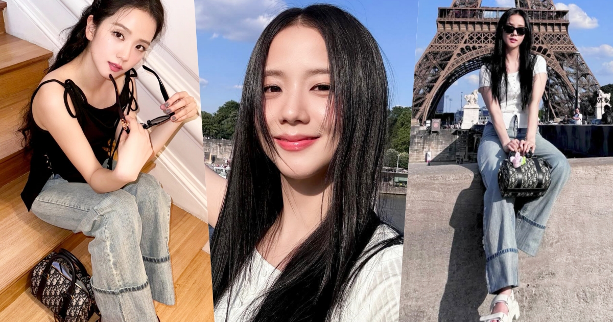 Jisoo到底做了什麼？！在巴黎玩臉亮到不科學、這條牛仔褲竟愛到連穿三天？！ ｜ POPO筆記