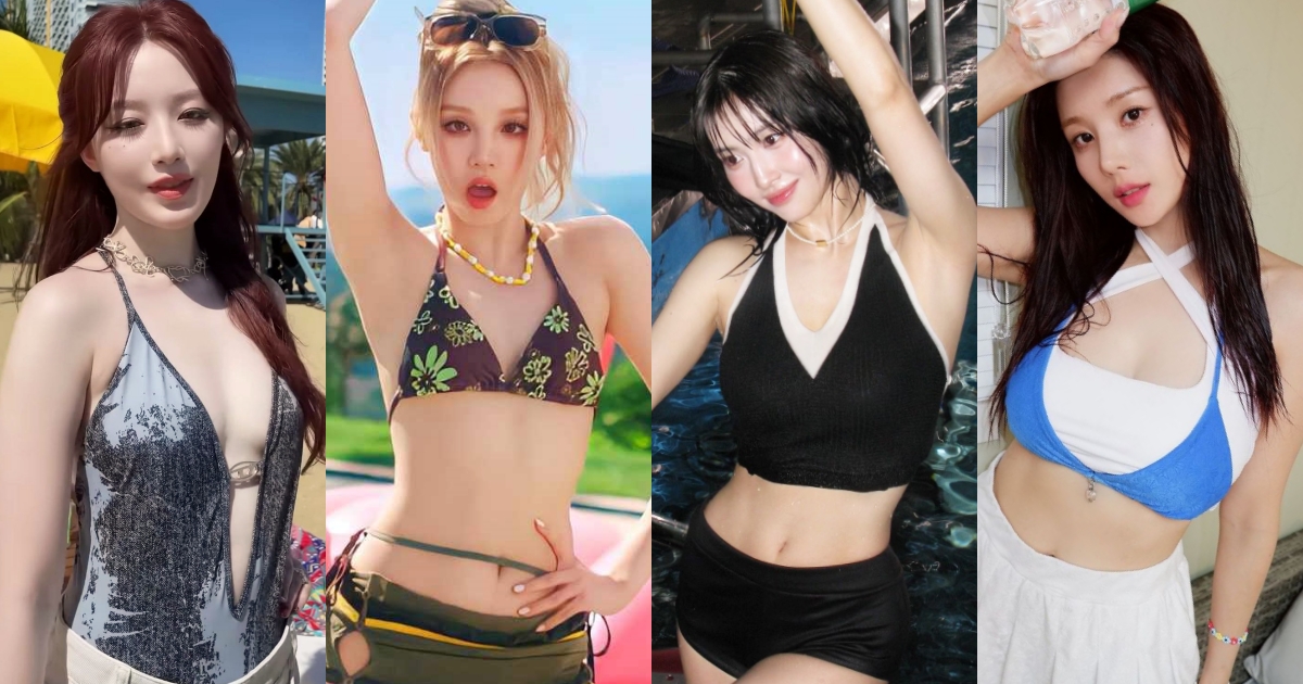 公認韓國7位泳衣女神！舒華、雨琦穿比基尼「原形畢露」也不怕，Momo身材好有力量感！ ｜ POPO筆記