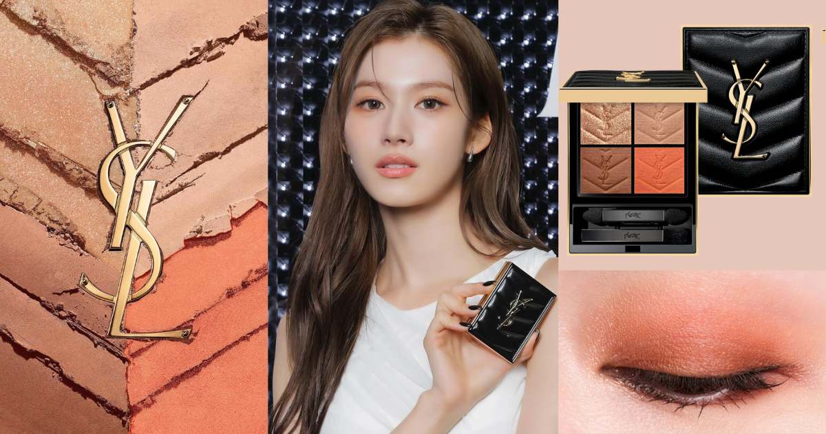 Sana手上的原來是它！YSL「精品皮革眼影盤」全新色選，必入手溫柔暖橘棕，秒變純欲仙女！ ｜ POPO筆記
