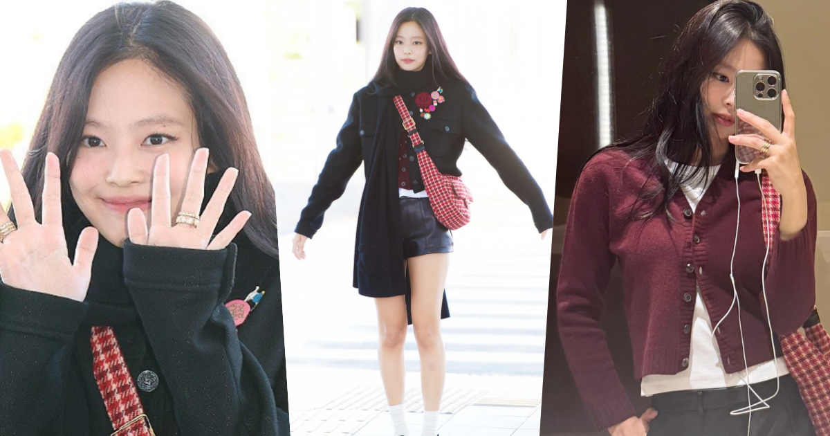 人間香奈兒Jennie出發巴黎時裝周！「乖巧千金風」鉛筆腿、小貓甜笑全場融化！ ｜ POPO筆記
