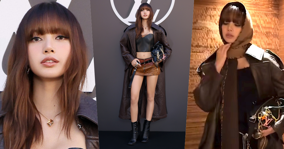 找她代言就對了！Lisa空降LV大秀「模特級長腿」女王氣場全開！頂級待遇統治時裝周！ ｜ POPO筆記