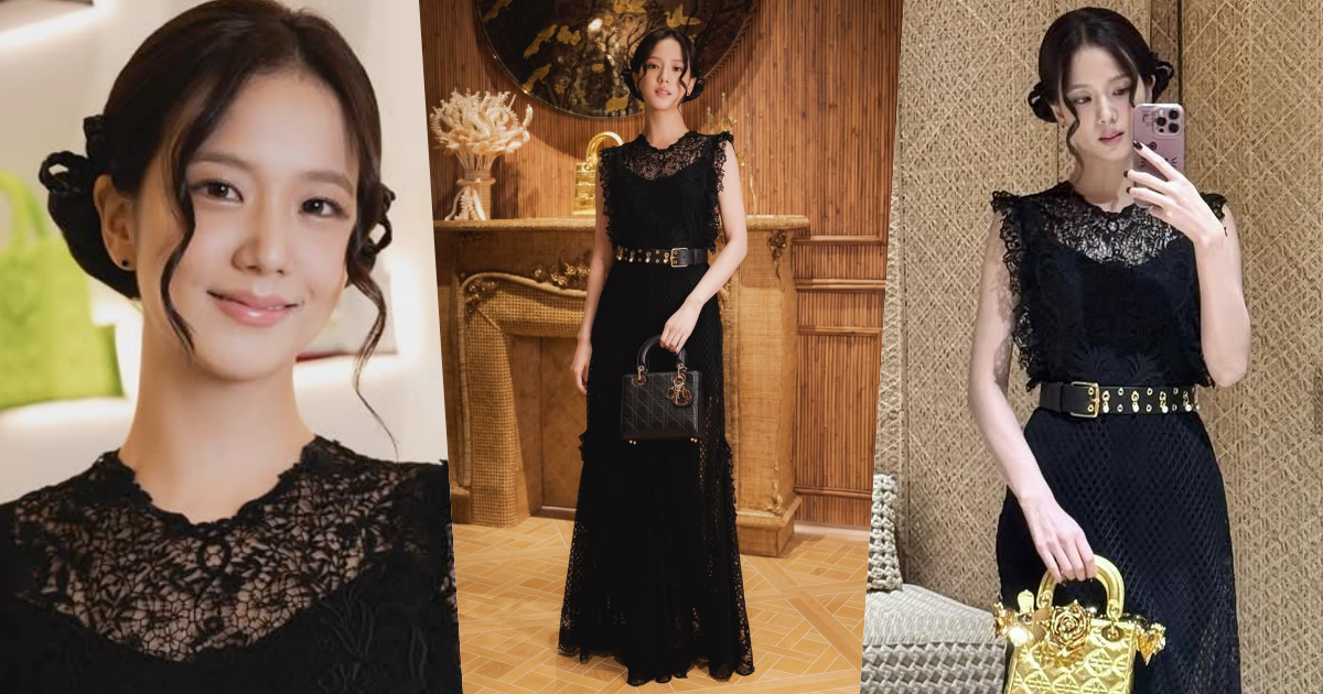 Jisoo美貌無邊界！現身泰國Dior活動高清照曝光！「花苞頭＋蕾絲洋裝」根本公主化身！ ｜ POPO筆記