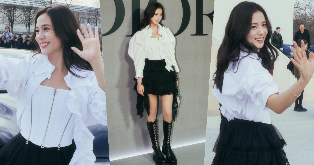 迪奧真公主來了！Jisoo現身Dior大秀偷跳手指舞超寵粉、敬業到看不出「腳受傷」好心疼！ ｜ POPO筆記