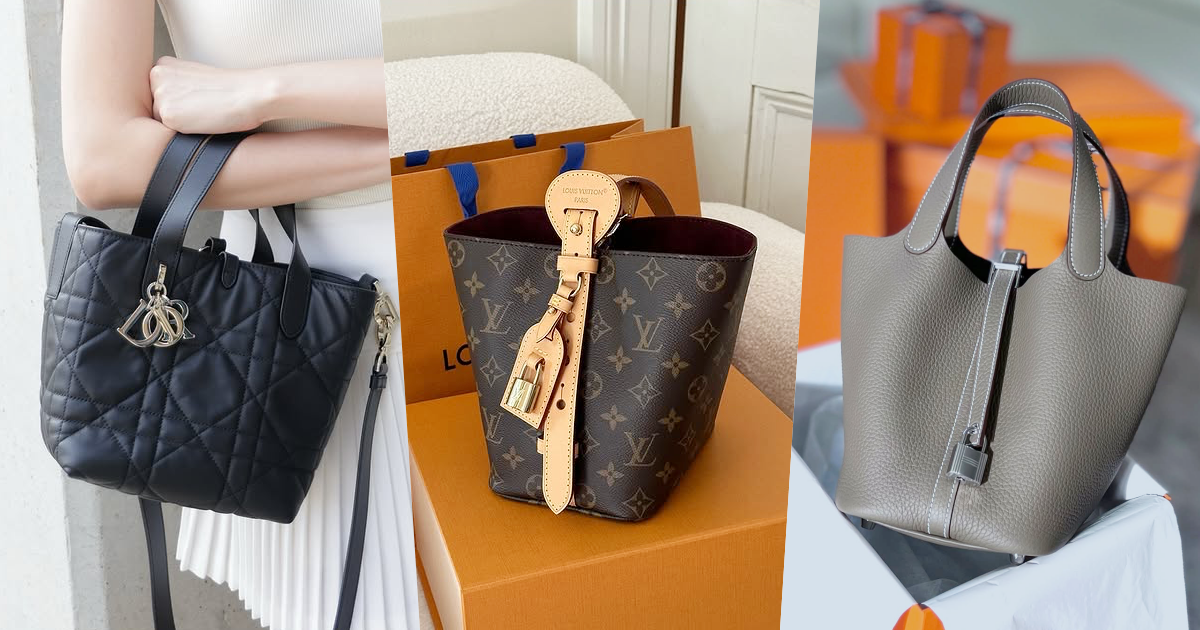 2025七款奢牌「菜籃子托特包」推薦！Dior、LV長期主義推爆！低預算就選這咖！ ｜ POPO筆記