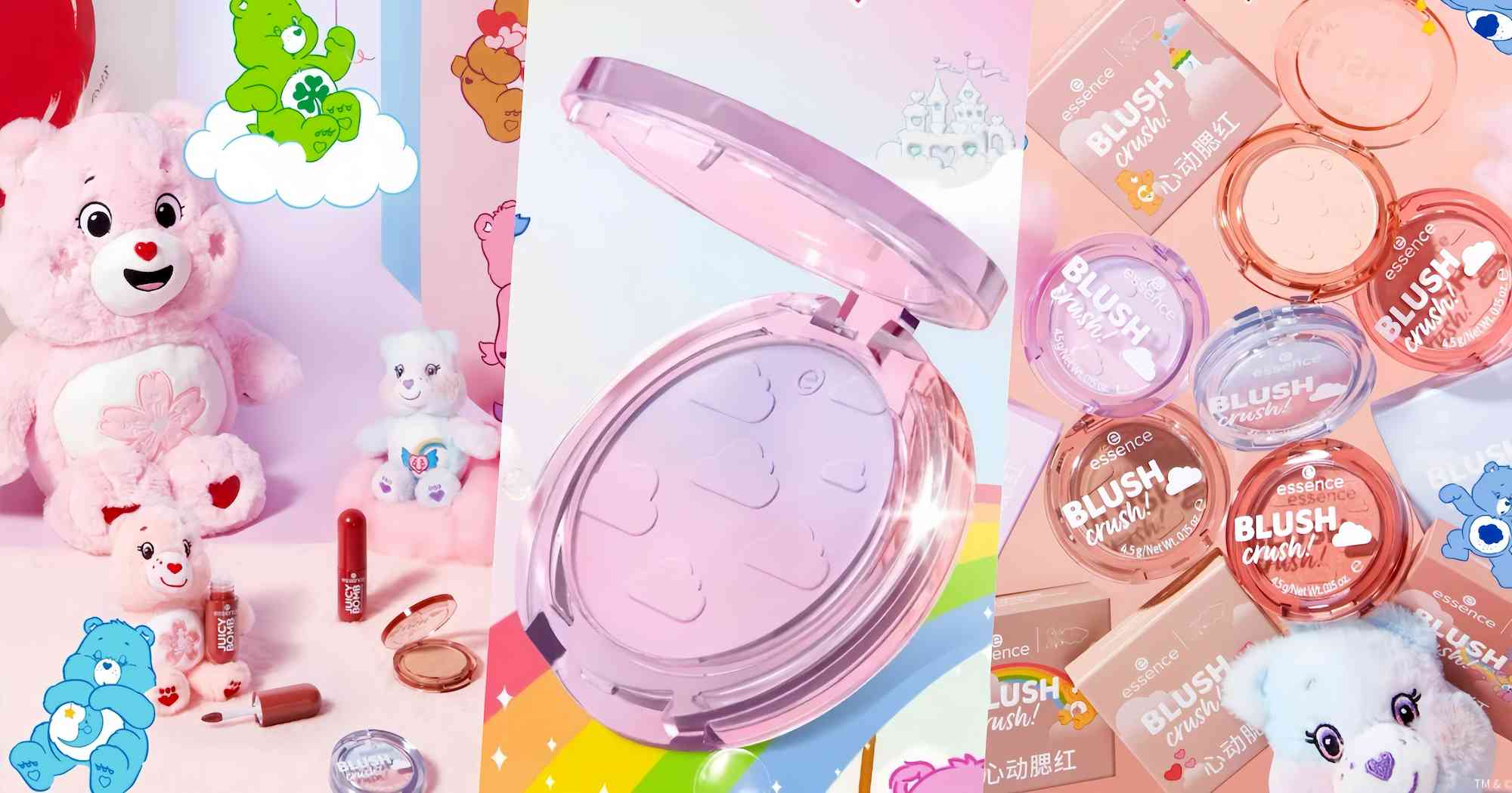 Care Bears化身心動特派員！essence彩虹熊聯名單色腮紅超萌爆擊，百元甜甜價入手、獨家熊熊贈品只送不賣！ ｜ POPO筆記