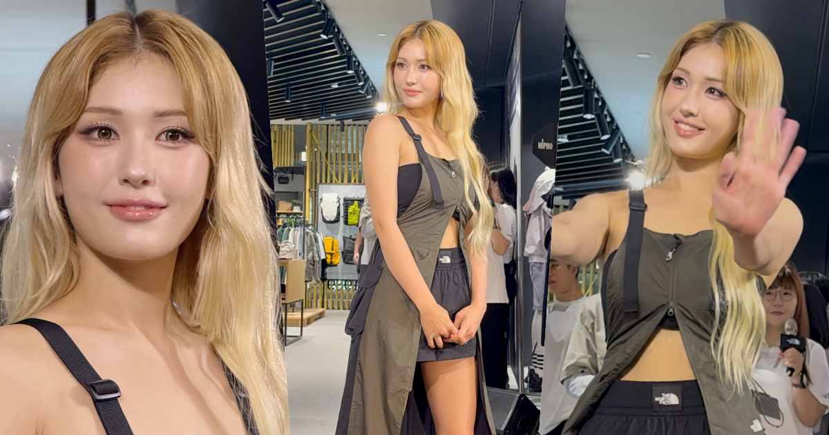 照片拉到最近還是美！韓星Somi全昭彌降臨The North Face台北101門市！近距離送簽名太寵粉！ ｜ POPO筆記