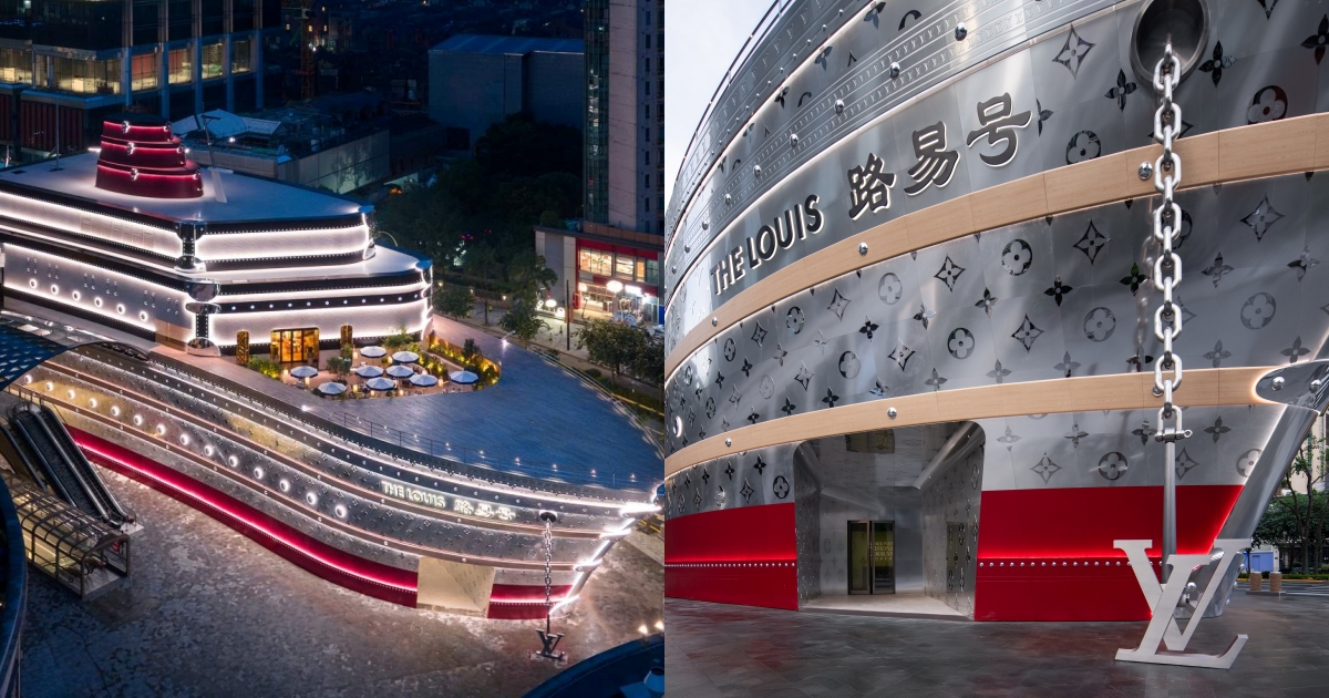 LV最新旗艦店是一艘巨型郵輪？！The Louis 路易號「購物、喝咖啡、看展覽」船上一次搞定！ ｜ POPO筆記