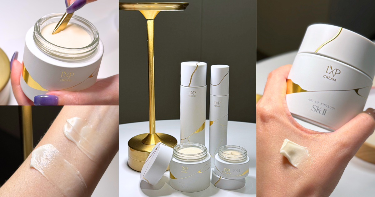 SK-II最奢華頂級保養「LXP凝時金緻系列」誕生！陶瓷修復技藝＋8倍PITERA™奢養，高級版青春露、頂級乳霜誕生！ ｜ POPO筆記
