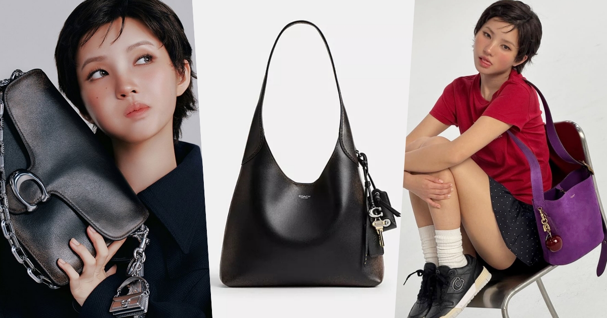 COACH簽下田小娟後直接爆火！7款新包包狠抓女孩心：娟總同款保齡球包、腋下包社群爆討論！ ｜ POPO筆記
