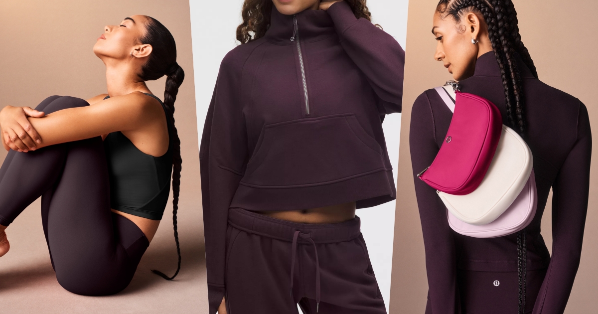 瑜珈服還是得看lululemon！秋冬低奢感「墨紫色、霧綠色」預告2026年度代表色！ ｜ POPO筆記