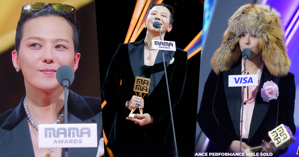 龍哥就是龍哥！GD權志龍「MAMA領獎西裝」來自Dolce&Gabbana！神級造型引爆全網討論 ｜ POPO筆記