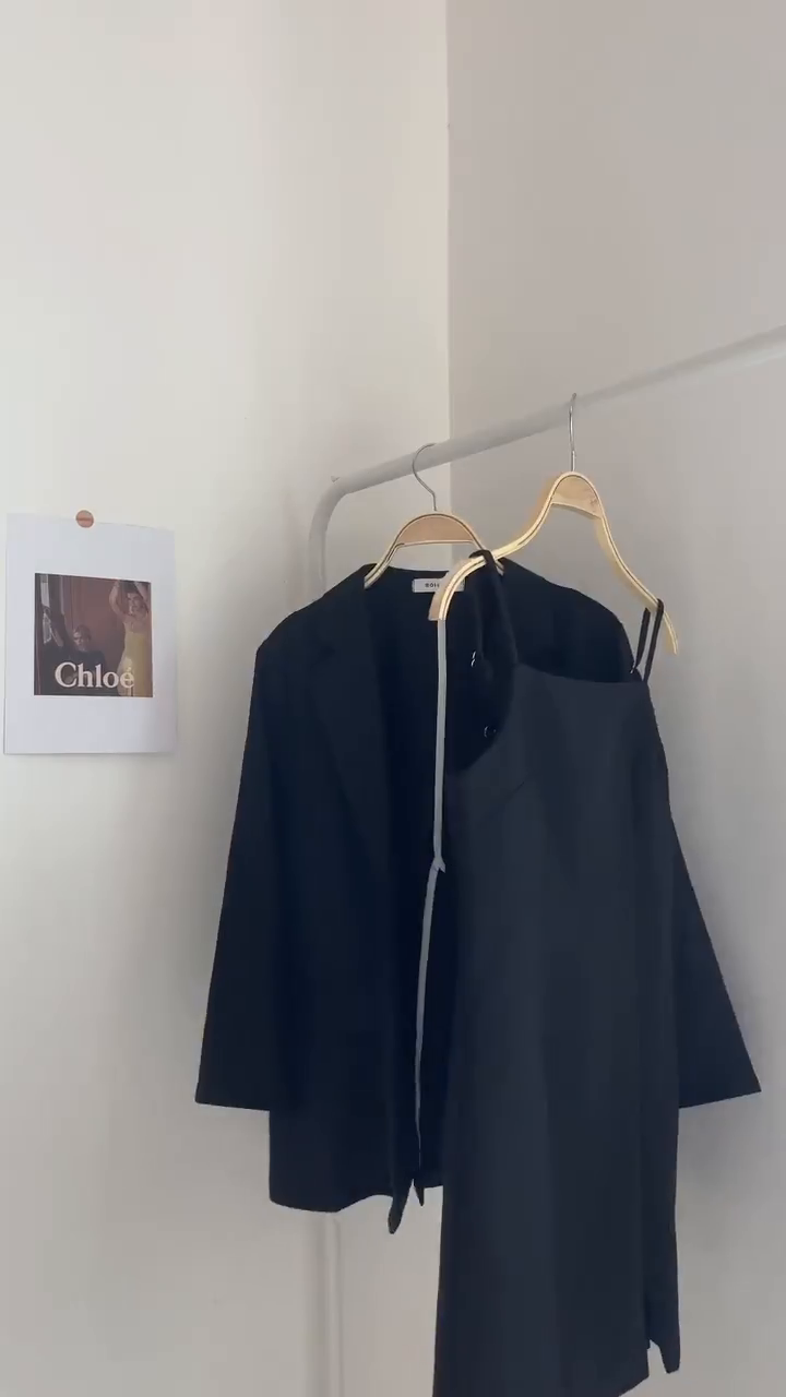 西裝外套穿搭｜黑色系OOTD ｜ POPO筆記